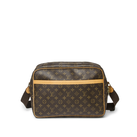 Louis Vuitton | Bags | Louis Vuitton Reporter Gm In Brown Monogram ...
